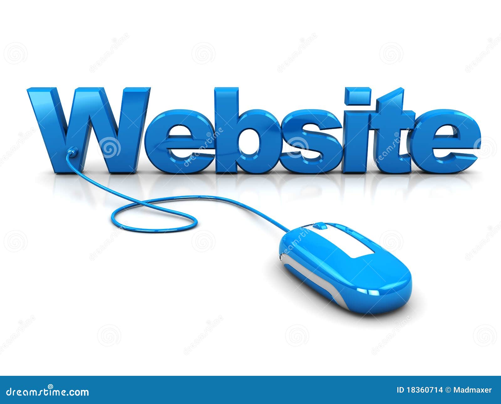 Control del Web site stock de ilustración. Ilustración de generado ...