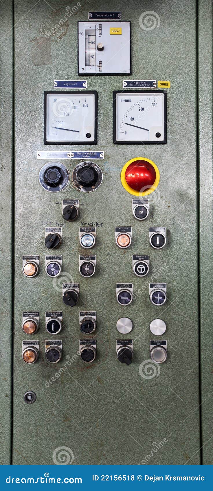 Control desk stock photo. Image of desk, instrument, push - 22156518