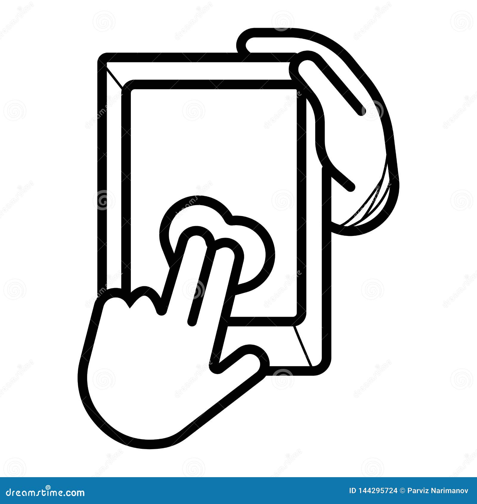 Control Different Devices Tablets and Smartphones Icon Vector Stock ...
