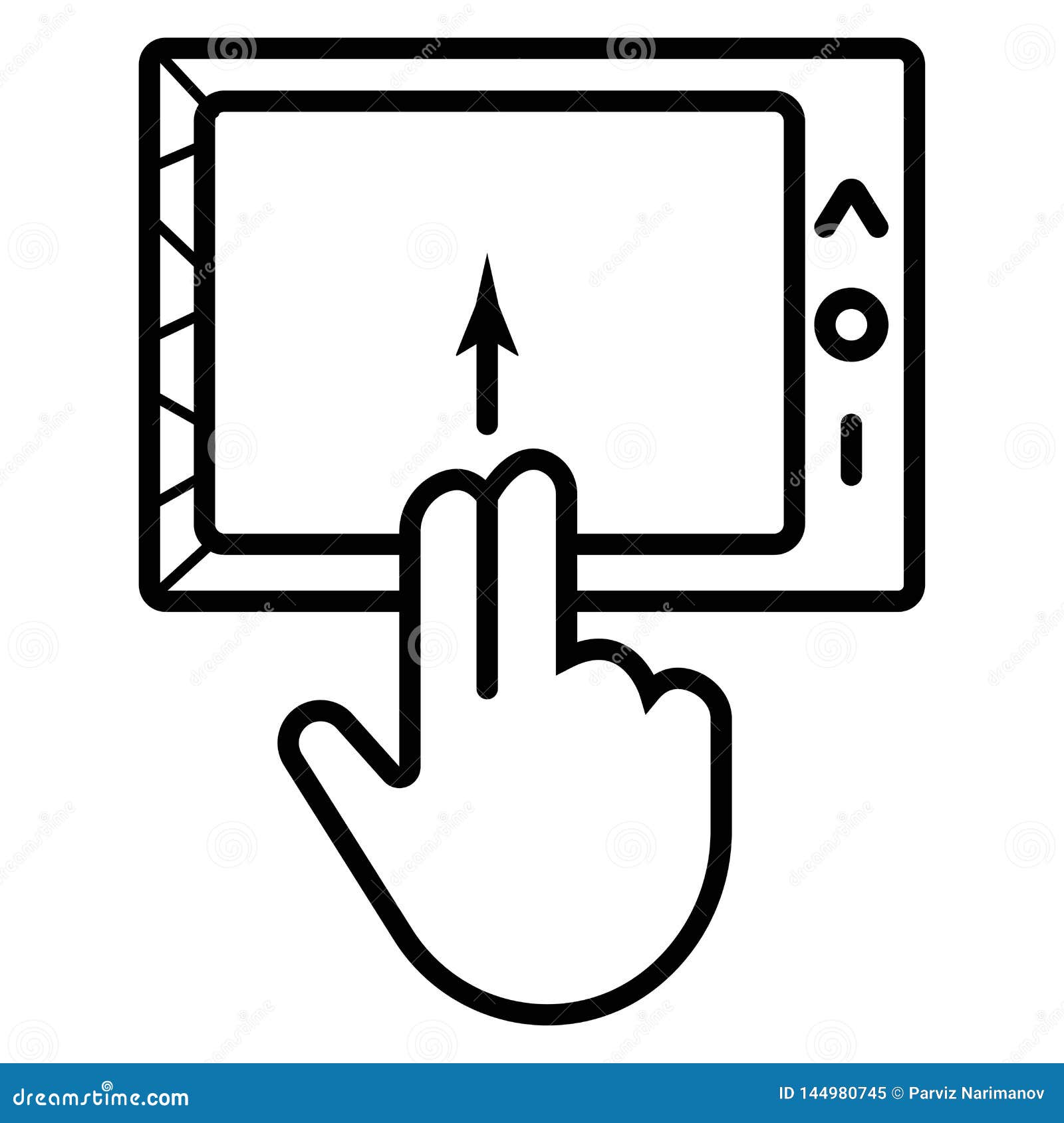 Control Different Devices Tablets and Smartphones Icon Vector Stock ...