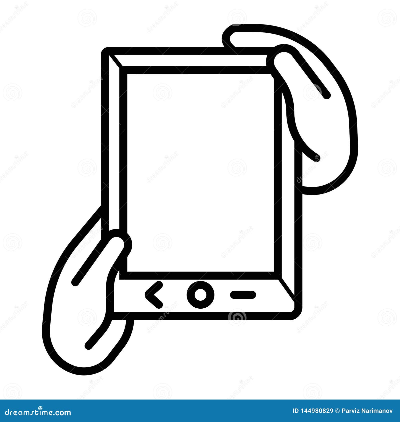 Control Different Devices Tablets and Smartphones Icon Vector Stock ...