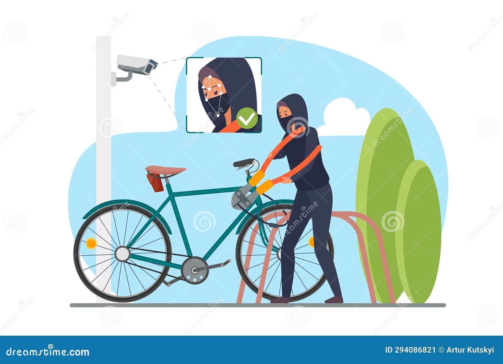 Control, Help in Solving Crimes by Facial Recognition Technology, Thief ...