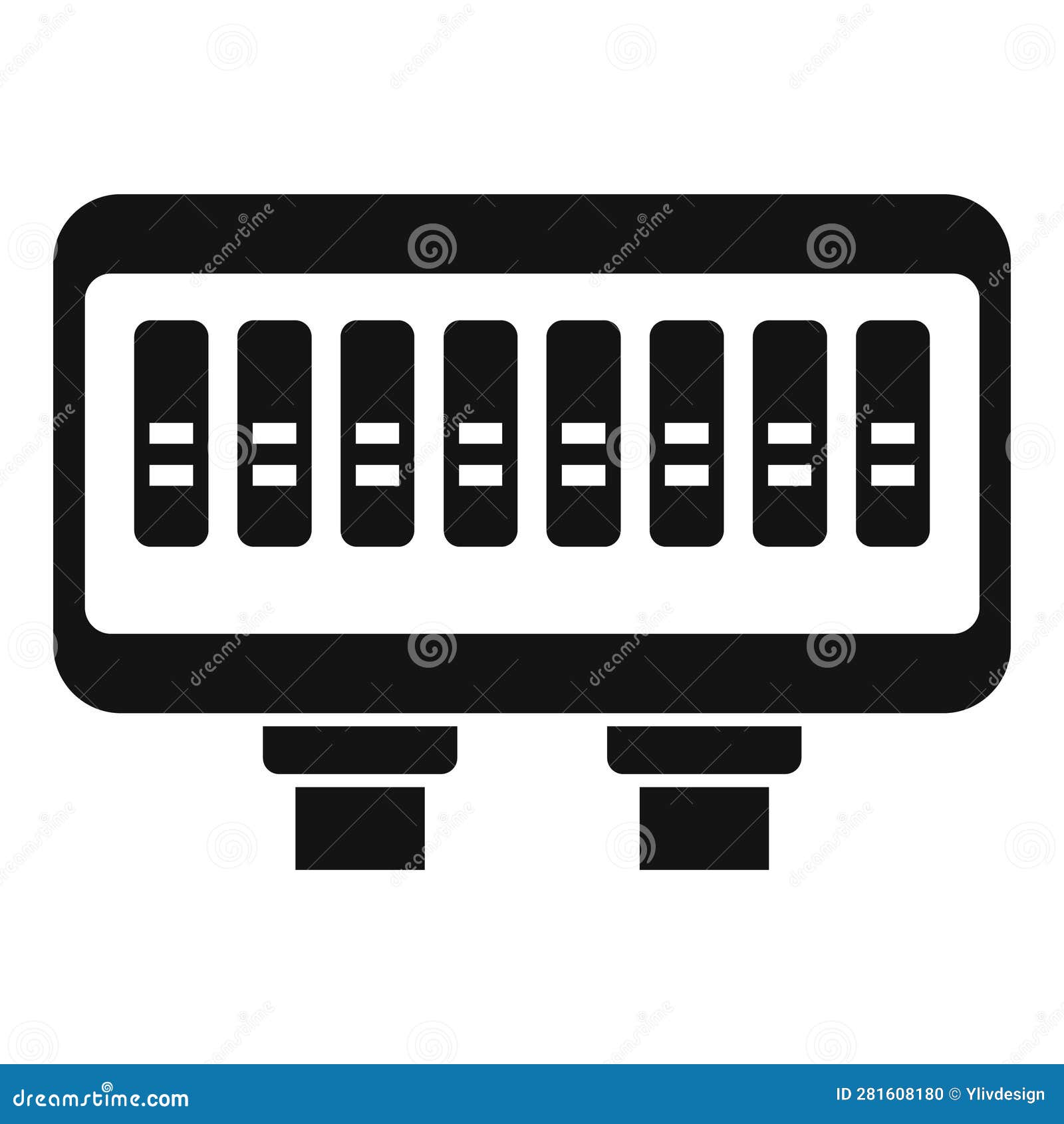Control Junction Box Icon Simple Vector. Electric Power Stock Vector ...