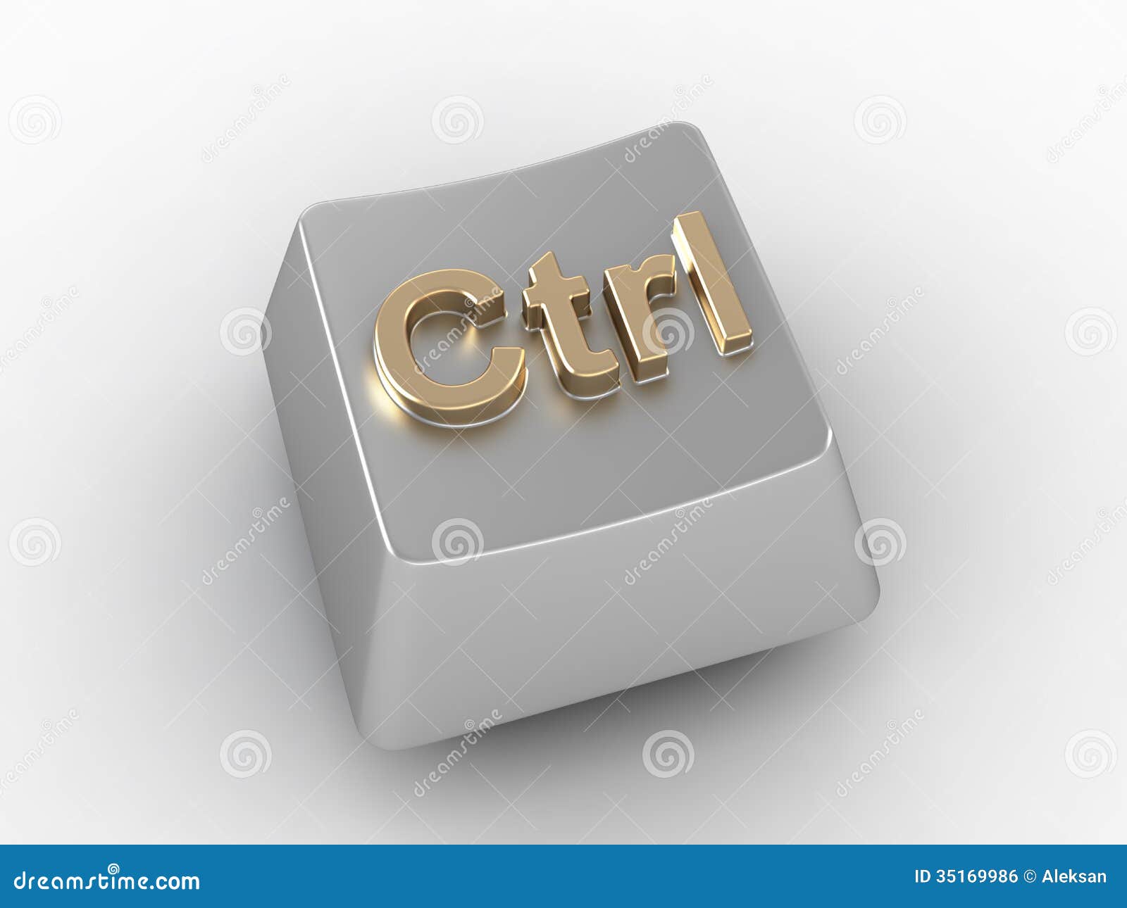 Control key stock illustration. Illustration of metal - 35169986