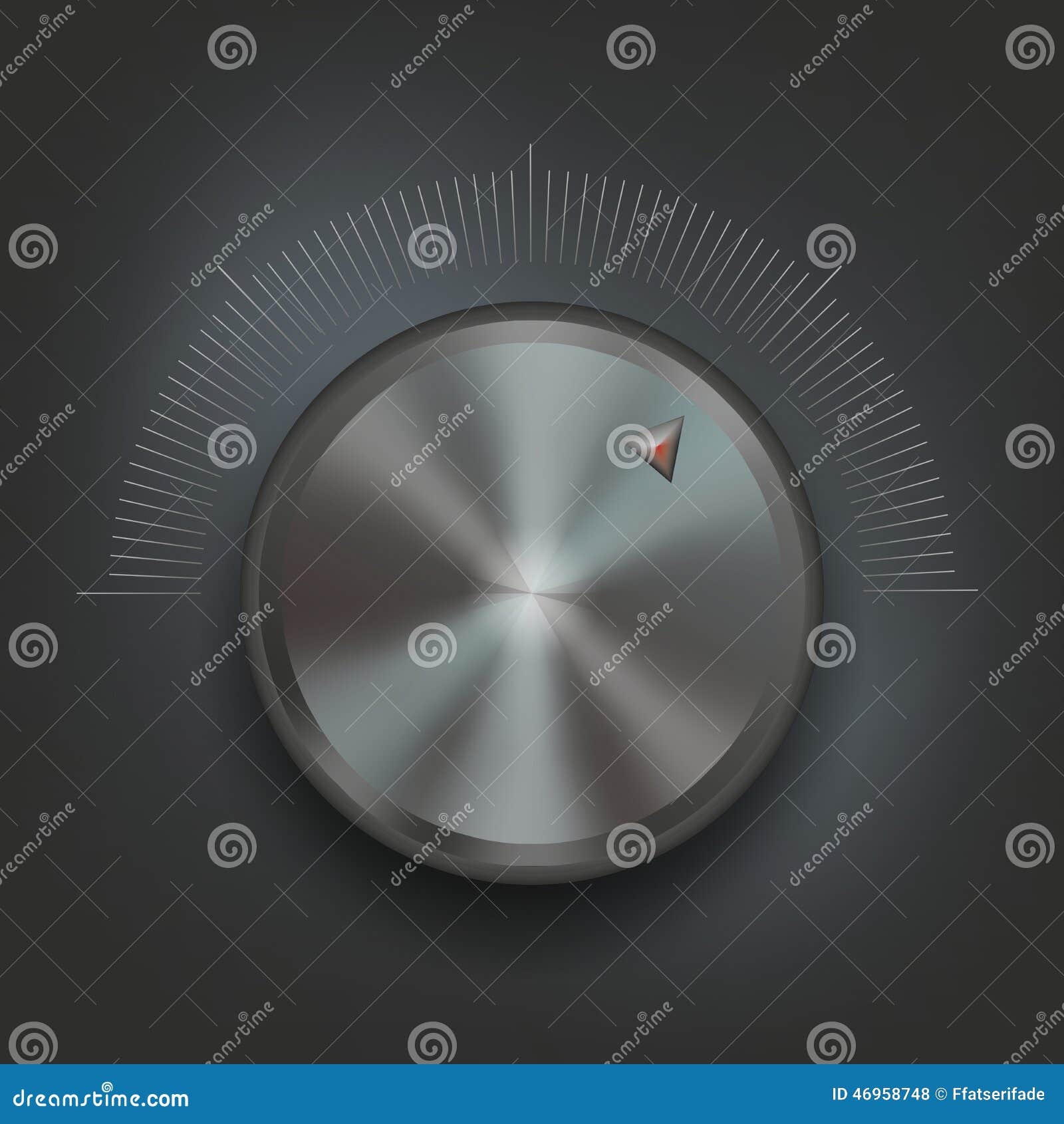 Control knob stock illustration. Illustration of background - 46958748
