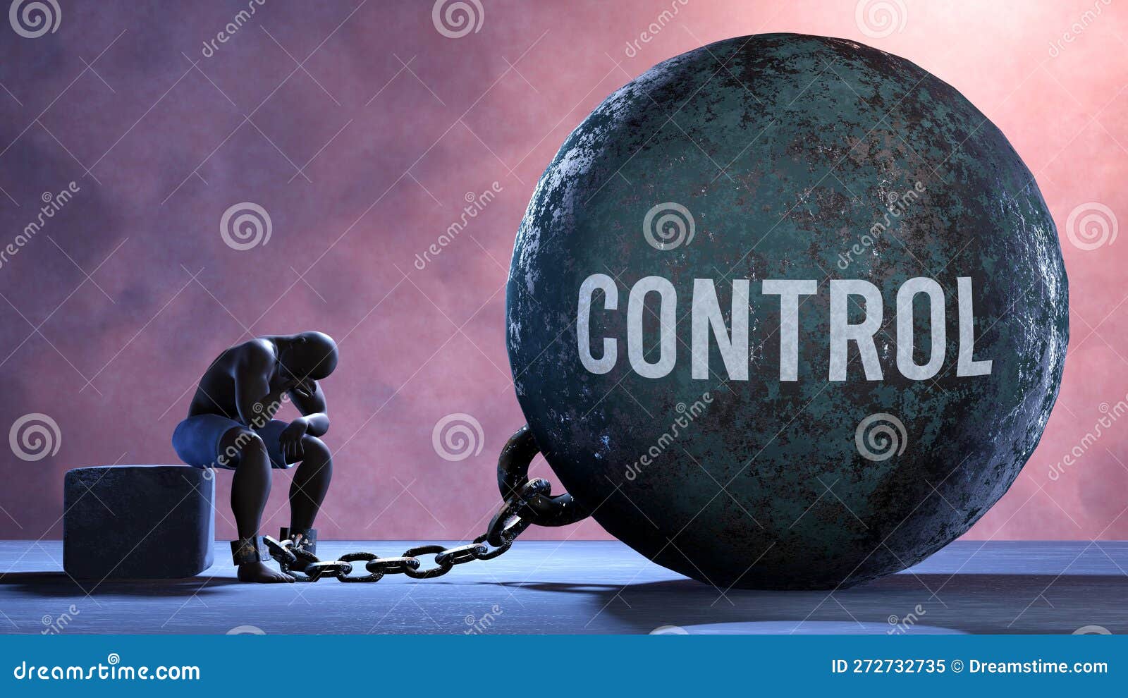 Control that limits life stock illustration. Illustration of life ...