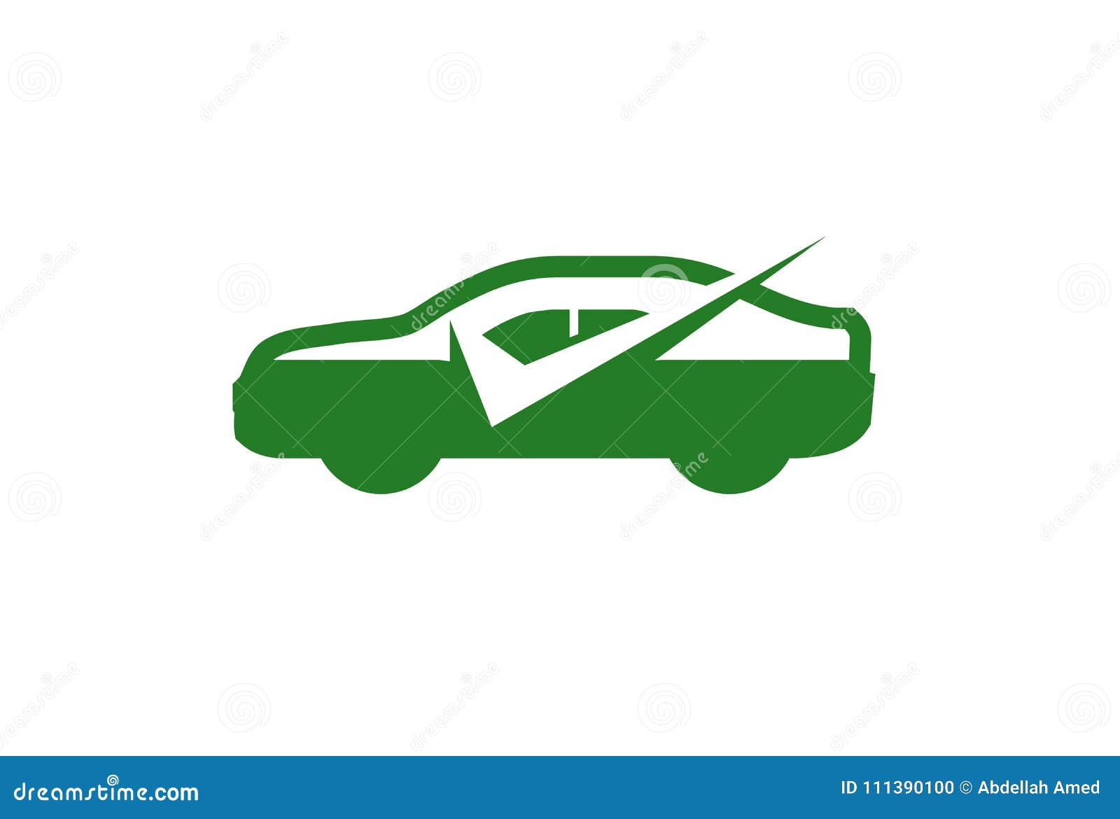 Control Logo Design Del Coche Ilustración del Vector - Ilustración de ...