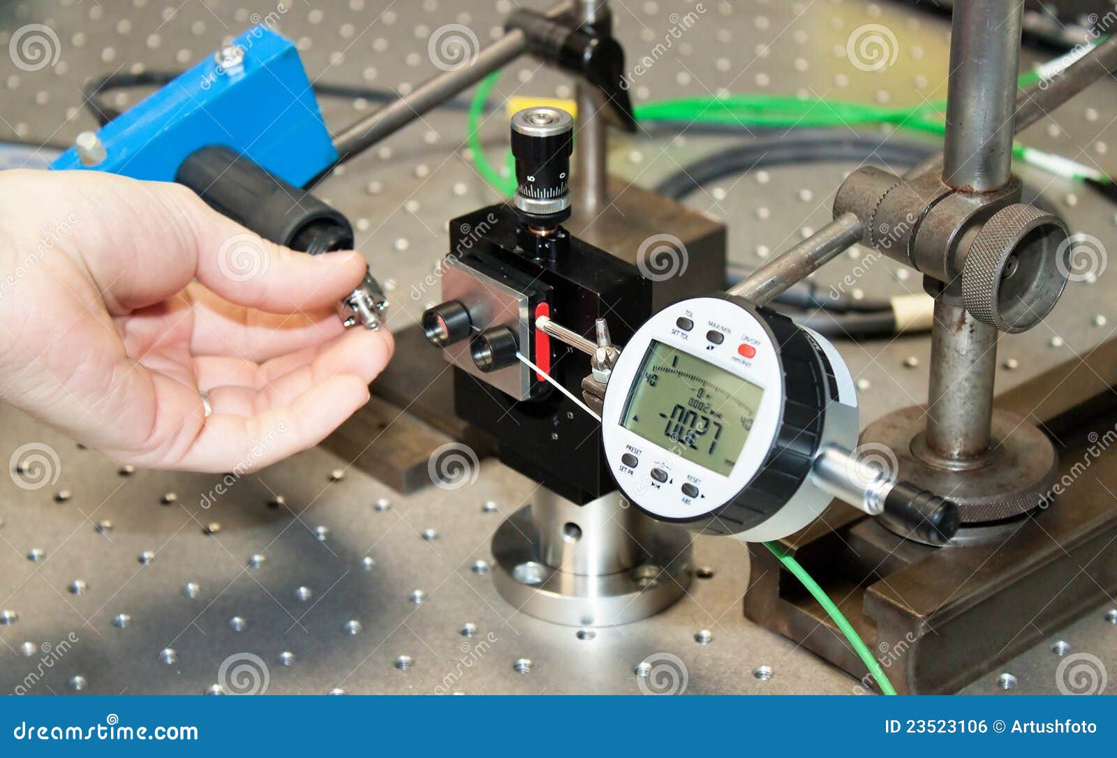 Control Measurements in the Development Lab Stock Photo - Image of ...