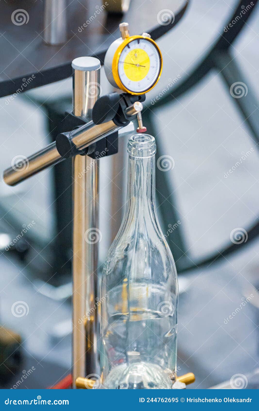 Control and Measuring Equipment. Precise Measuring Instrument Stock ...