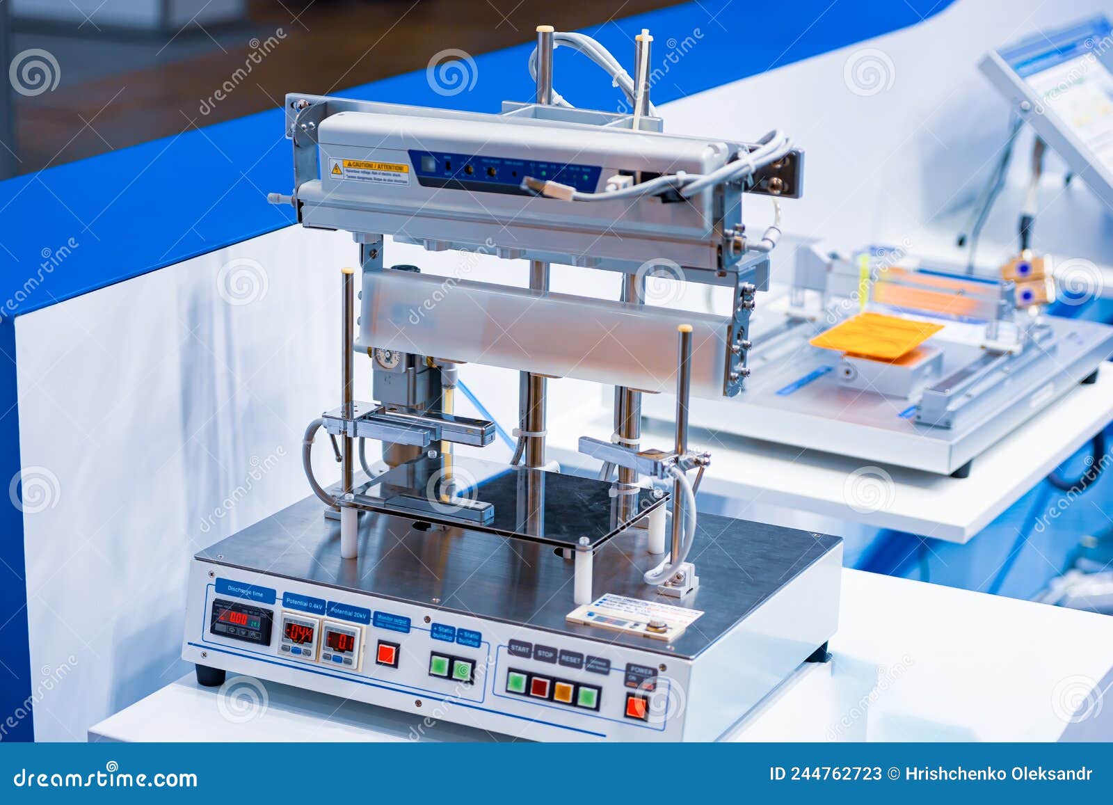 Control and Measuring Equipment. Precise Measuring Instrument Stock ...