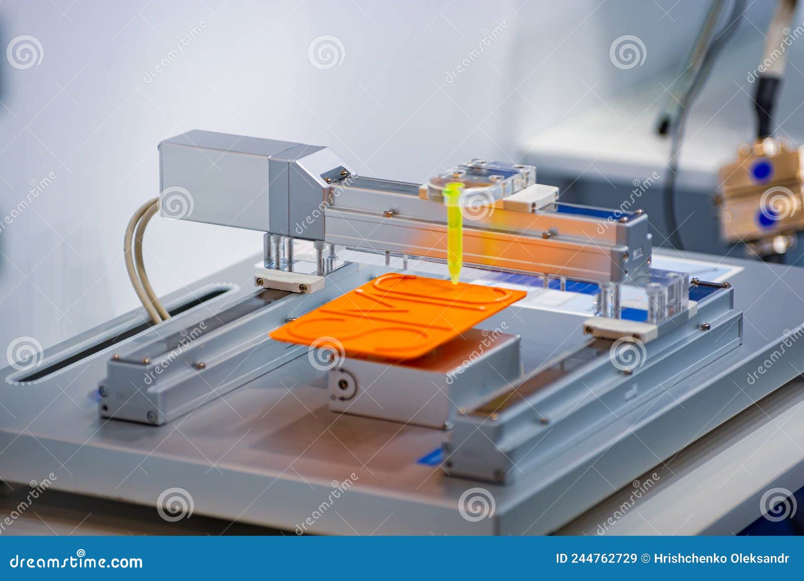 Control and Measuring Equipment. Precise Measuring Instrument Stock ...