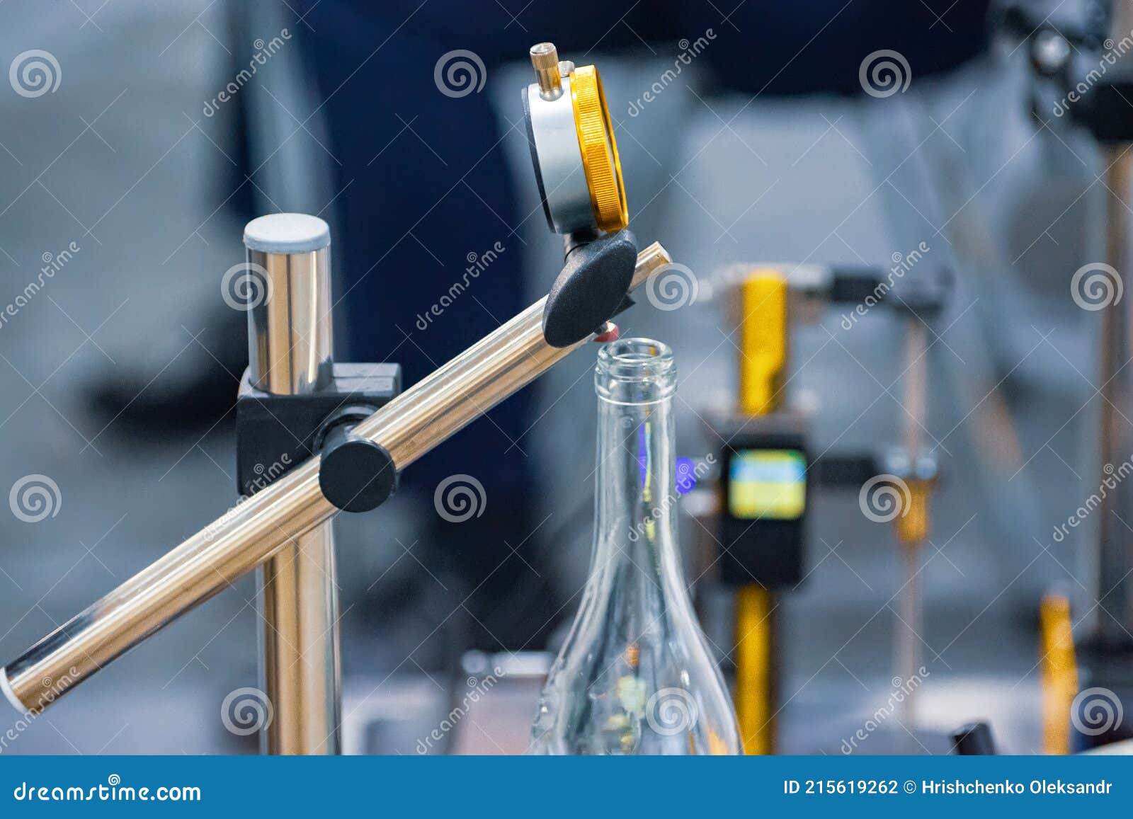 Control and Measuring Equipment. Precise Measuring Instrument Stock ...