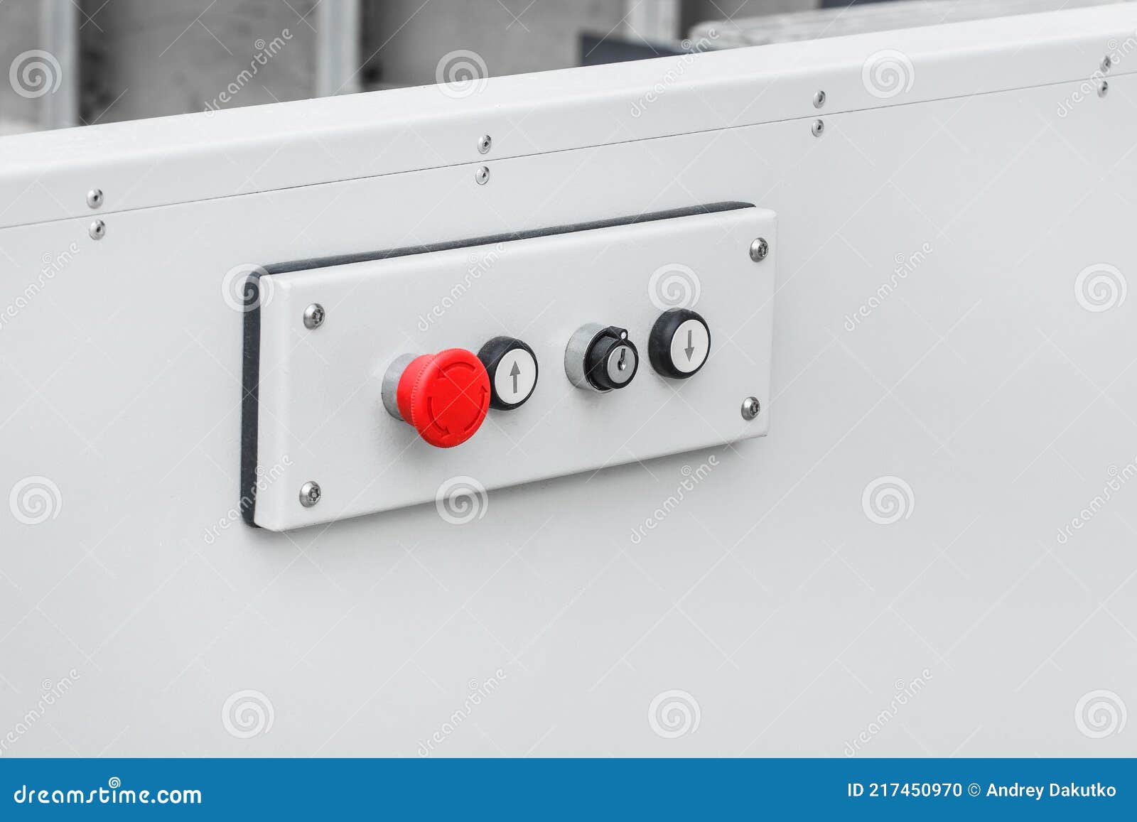 Control Modern Panel of a Lifting Platform Equipment for Help and ...