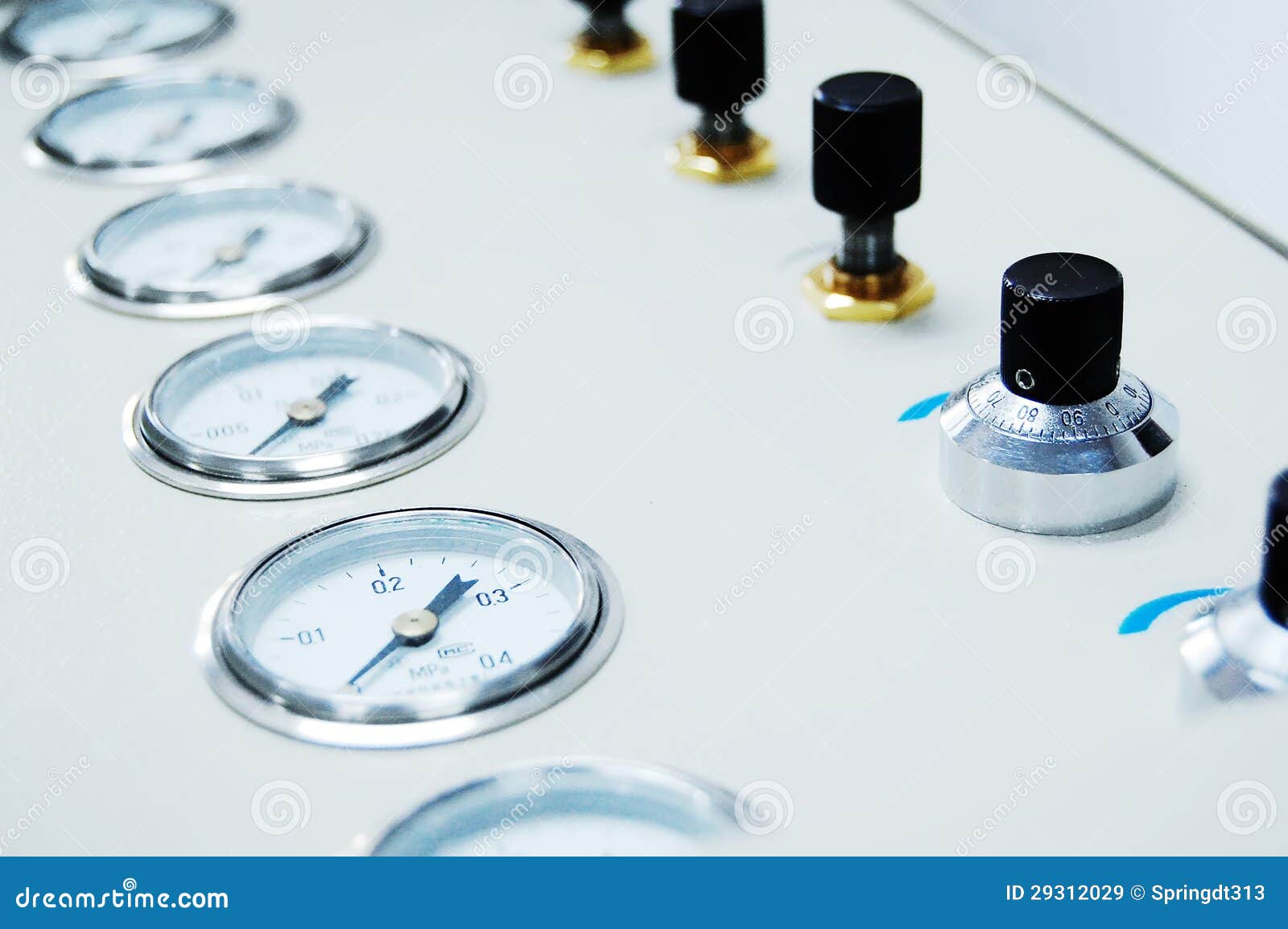 Control panel stock image. Image of chip, blue, manufacturing - 29312029