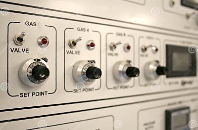 Control Panel stock image. Image of measure, number, dial - 506567