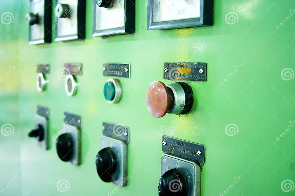 Control Panel stock photo. Image of switch, display, electronic - 5088036