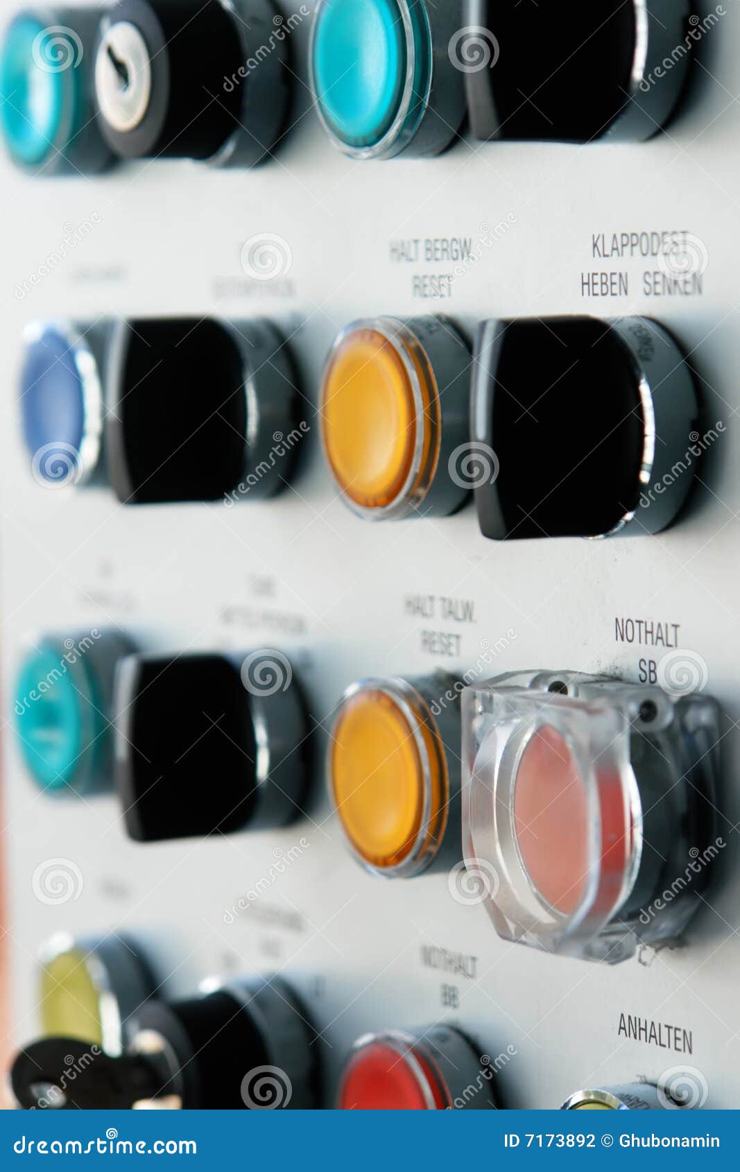 Control panel stock photo. Image of analog, button, laboratory - 7173892