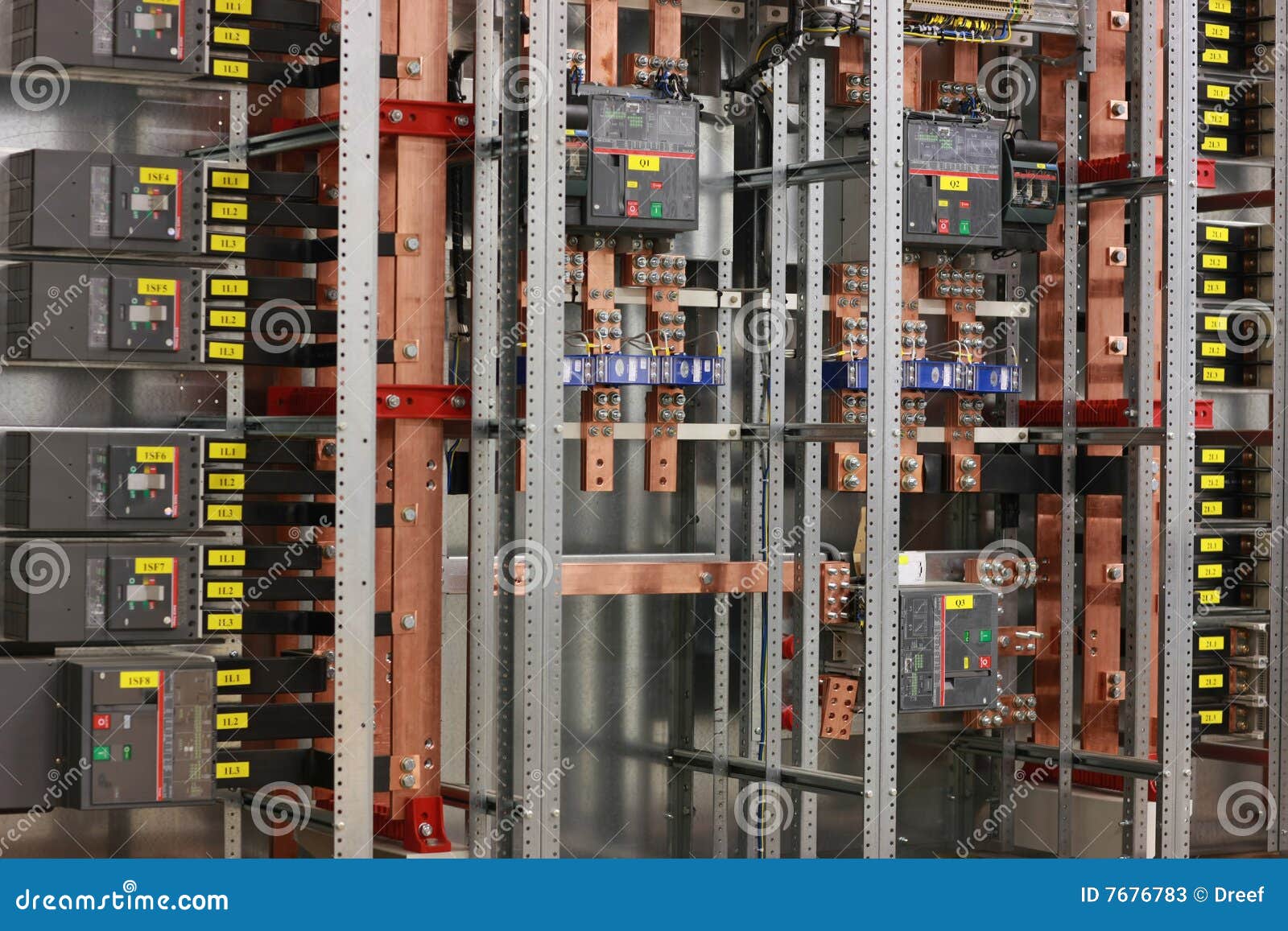 Control panel stock image. Image of intelligent, production - 7676783