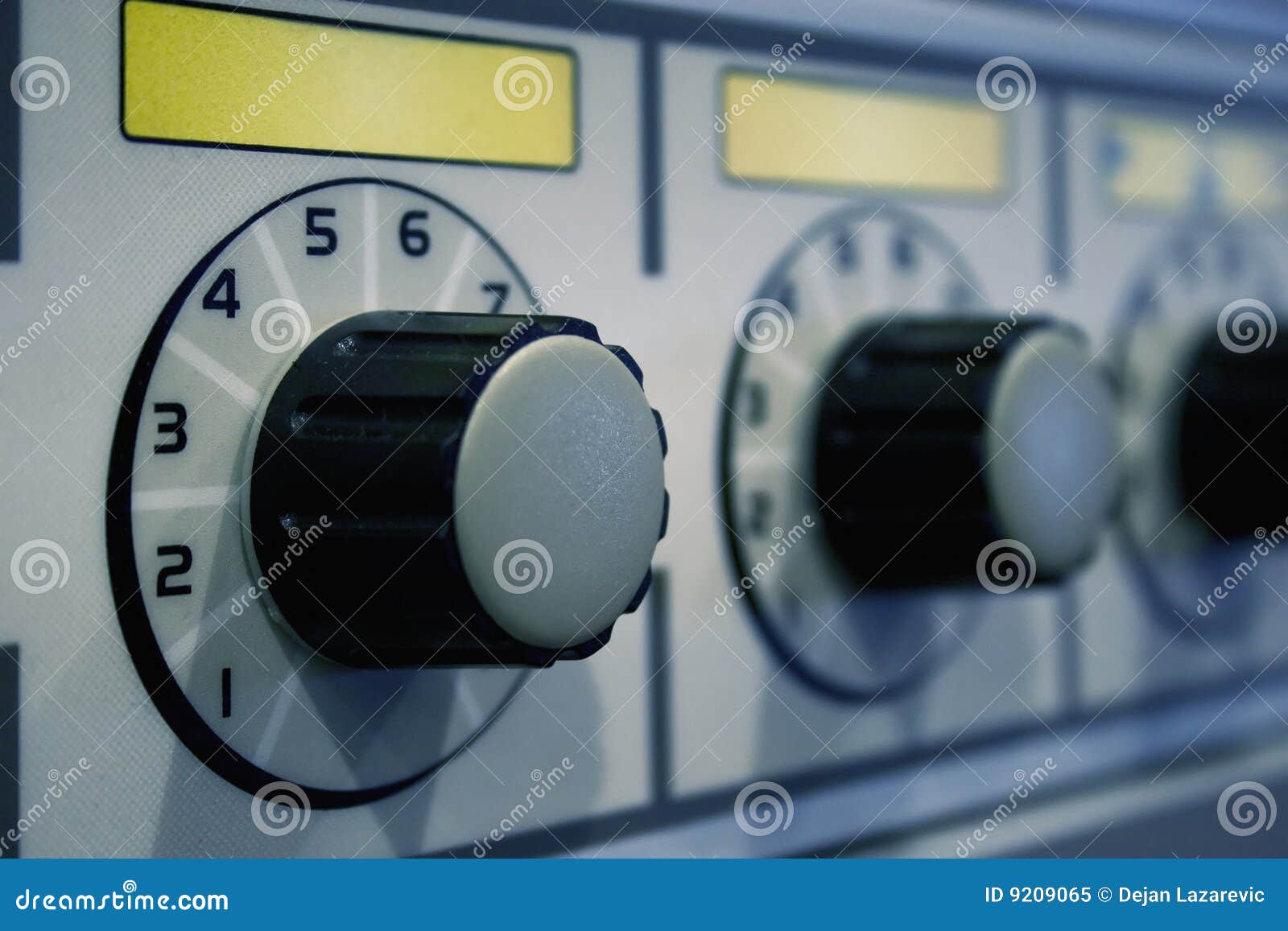 Control panel stock image. Image of button, push, black - 9209065