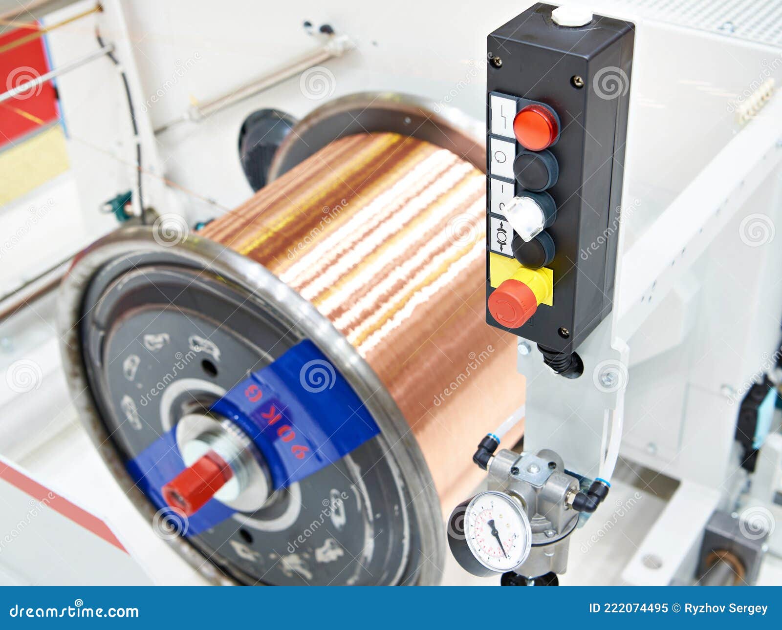 Spool Of Copper Wire Stock Photo | CartoonDealer.com #85350066