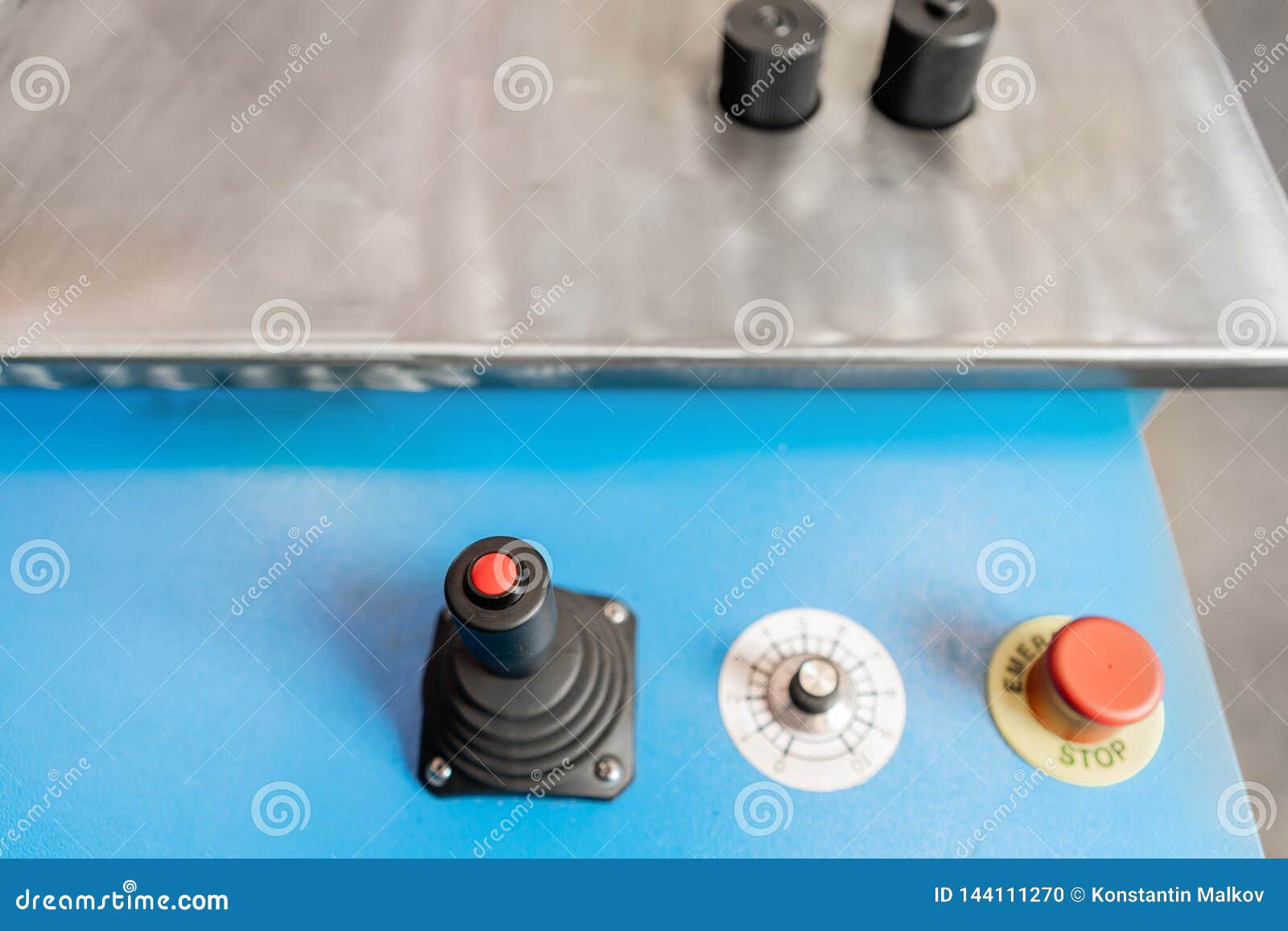 Control Panel, Buttons and Joystick. the Production of Ventilation and ...