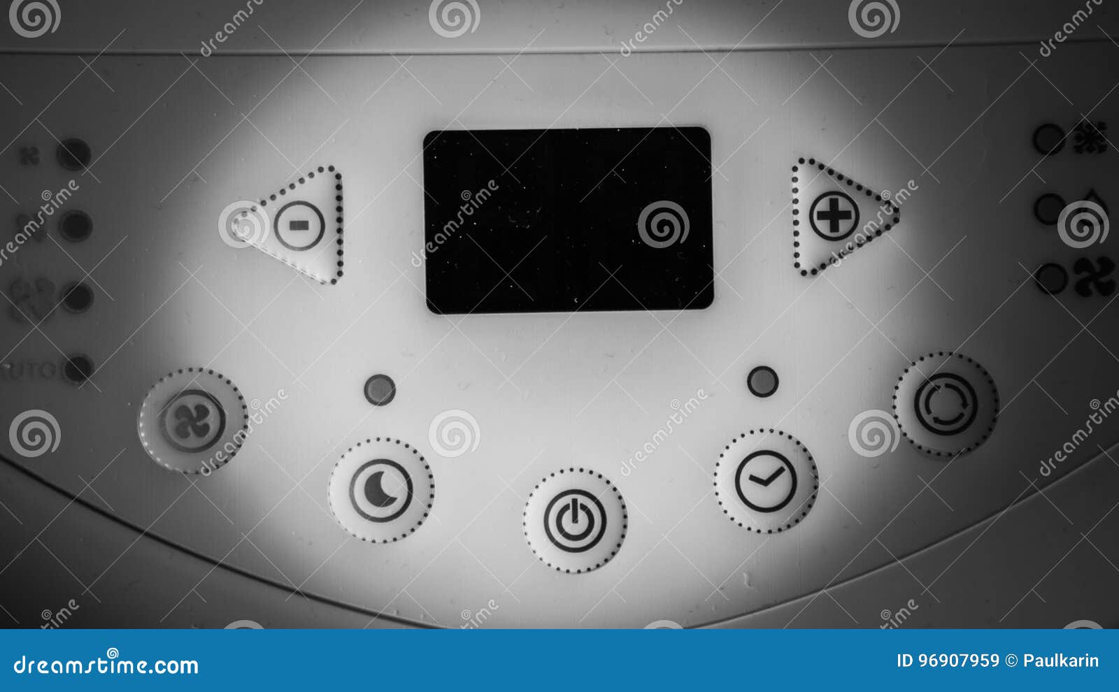 Control panel stock image. Image of black, white, panel - 96907959