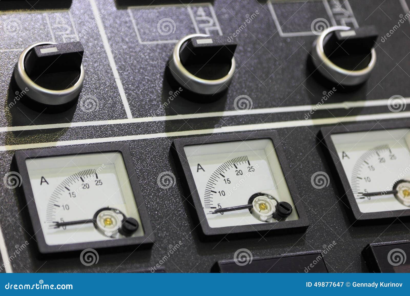 Control panel stock image. Image of manufacturing, close - 49877647