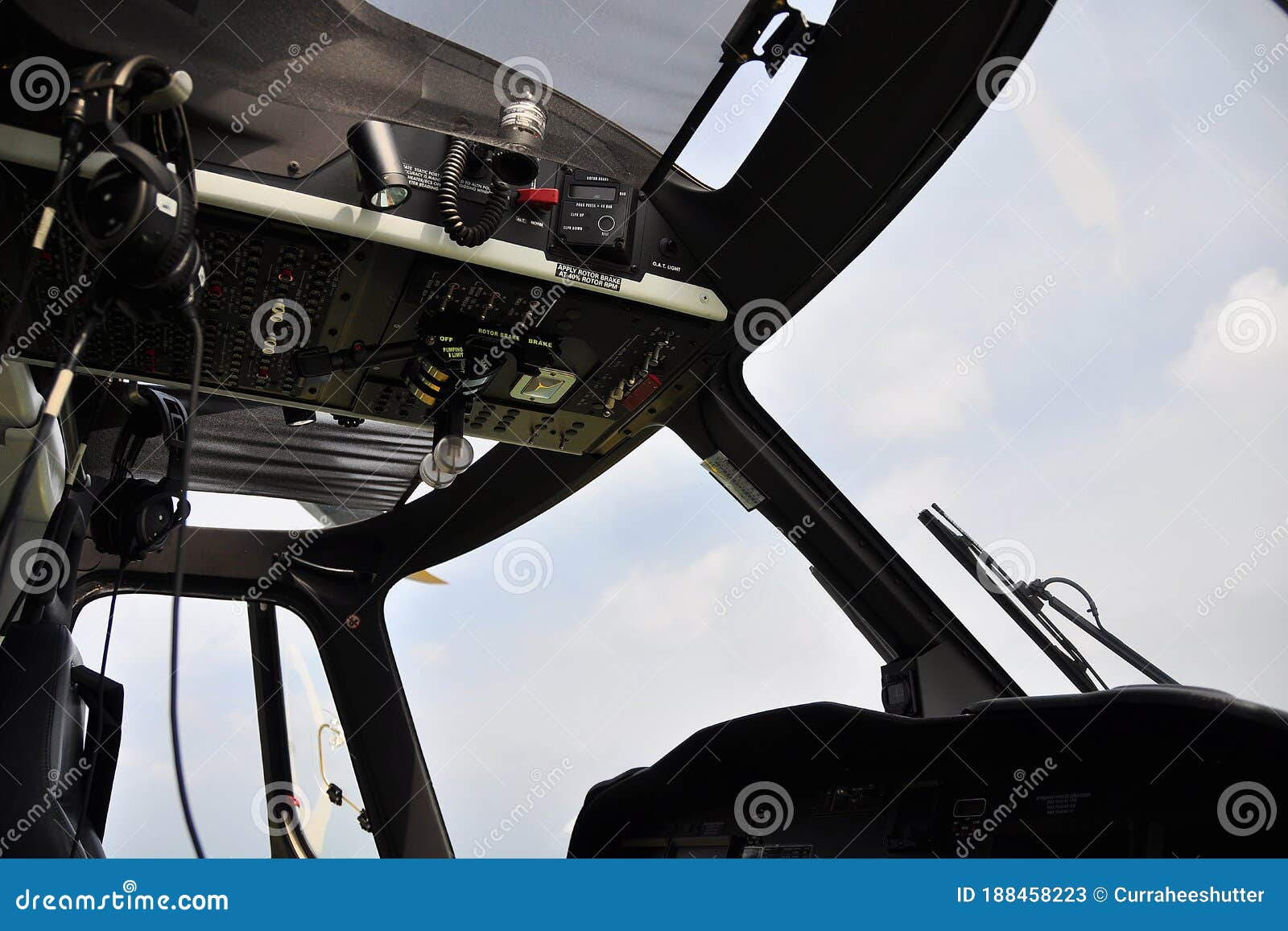 Pilot And Copilot In Corporate Plane In Cockpit, Pilot Operation With ...