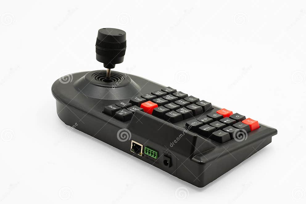 Control Panel Designed for CCTV Systems Featuring Joystick and Keypad ...