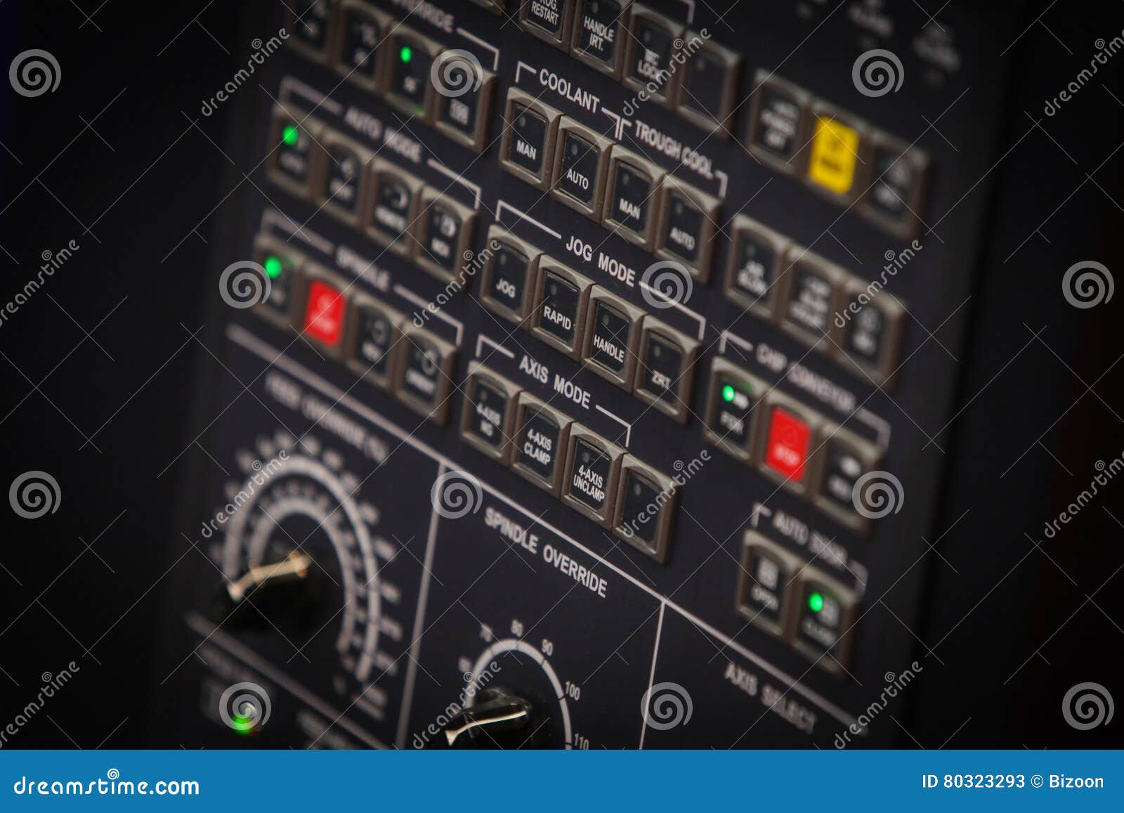Control panel detail stock image. Image of industrial - 80323293