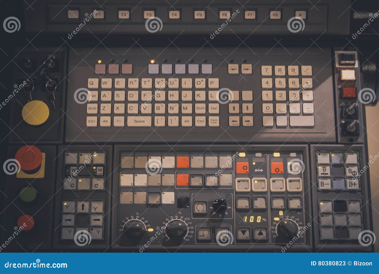 Control panel detail stock image. Image of electric, technology - 80380823