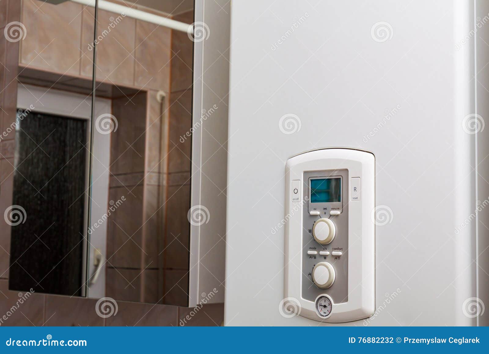 Control panel. stock photo. Image of central, appliances - 76882232