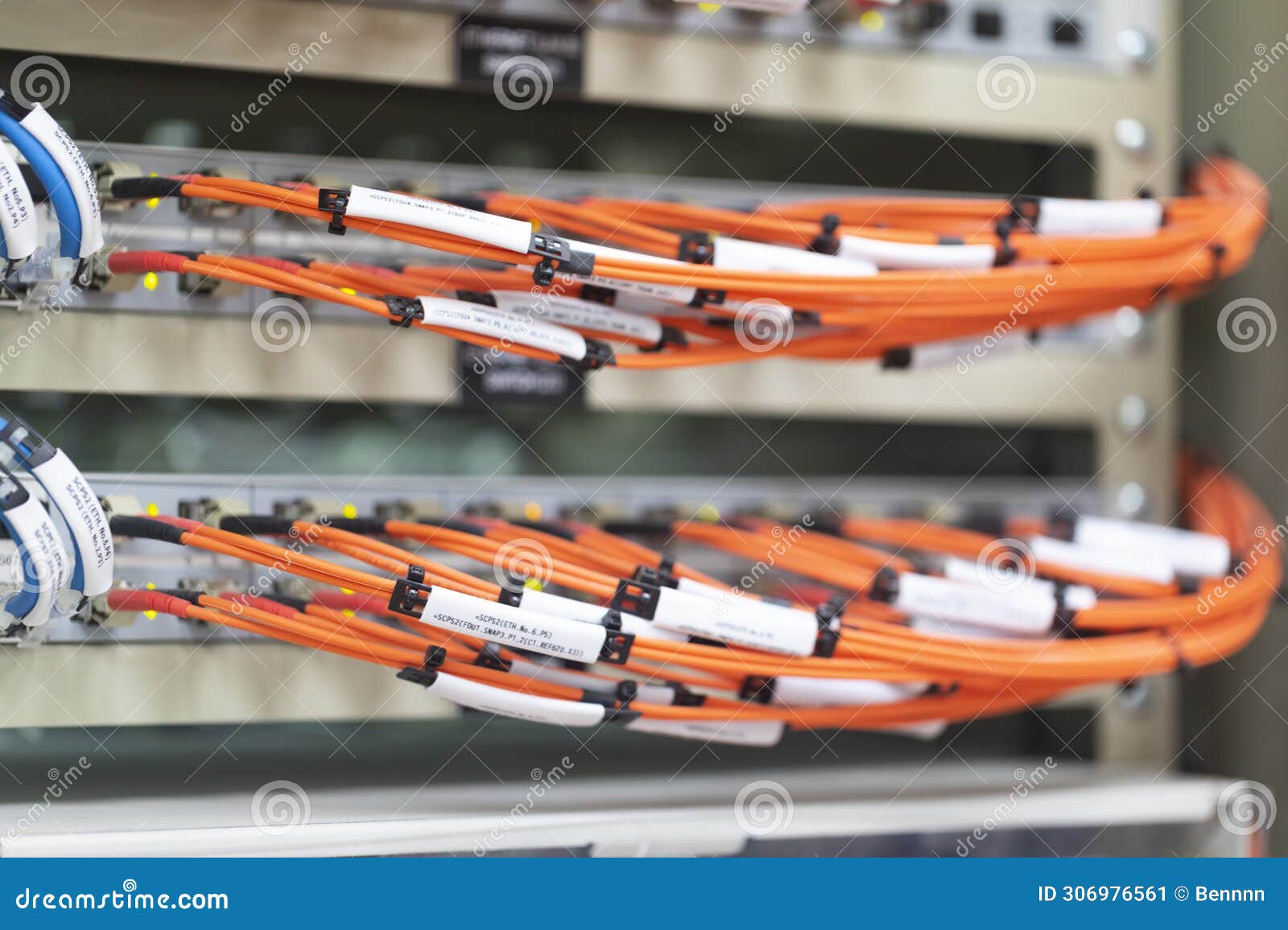 Control Panel Distribution Metering Control Box. Stock Image - Image of ...