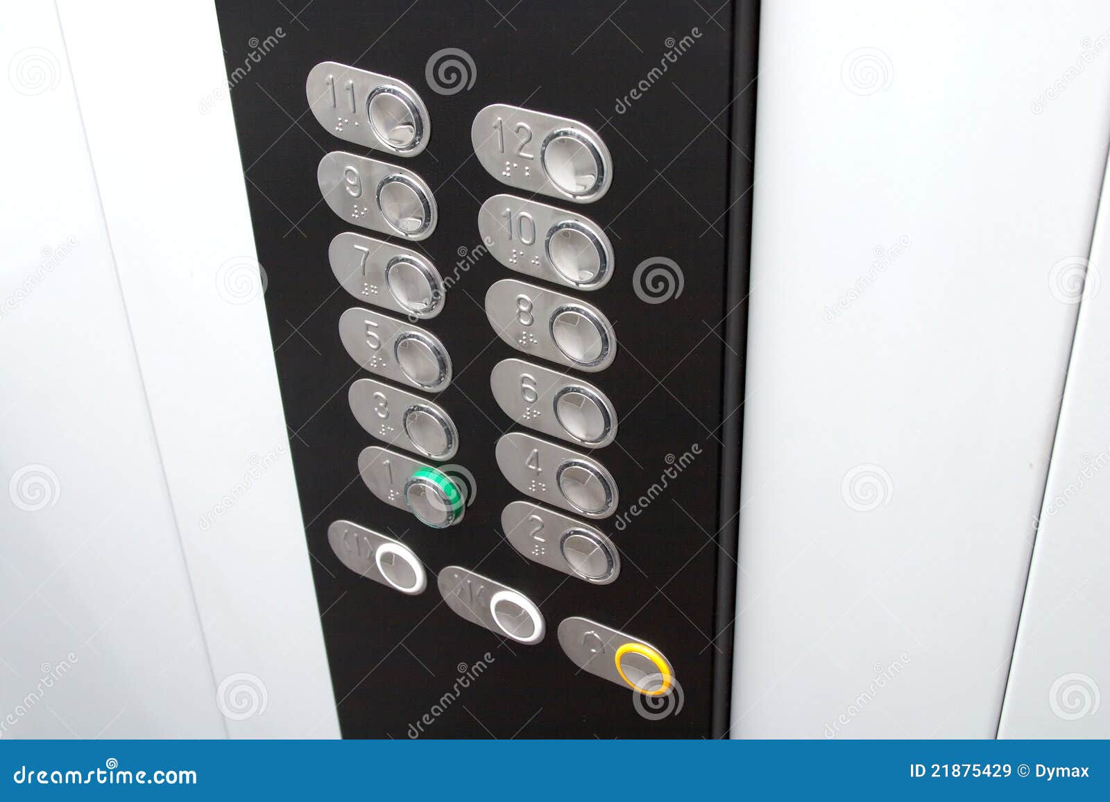 Control Panel in Elevator Cabin with Metal Buttons Stock Image - Image ... Control Panel in Elevator Cabin with Metal Buttons Stock Image - Image ...