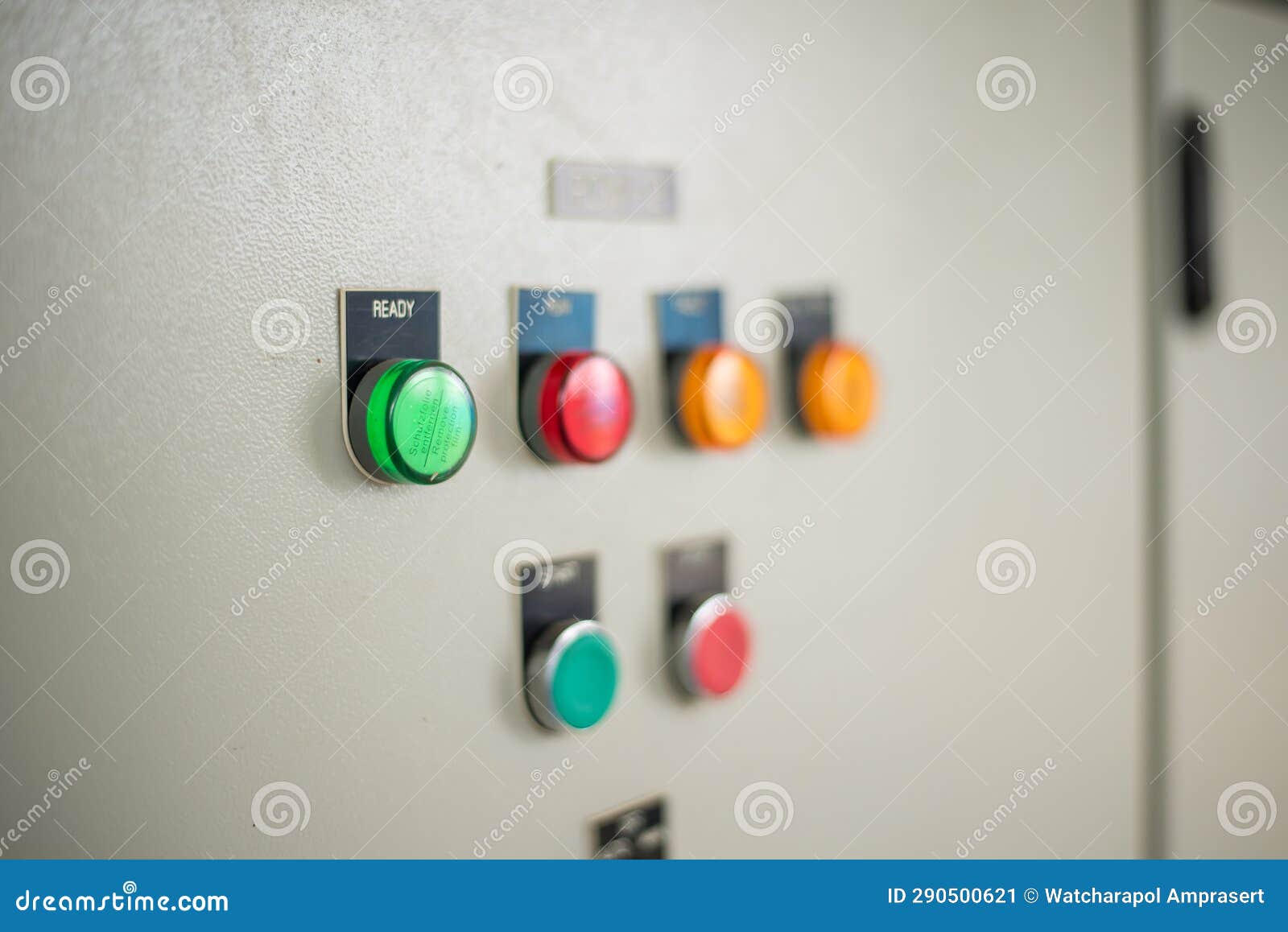 Control Panel in the Factory Stock Image - Image of date, expertise ...