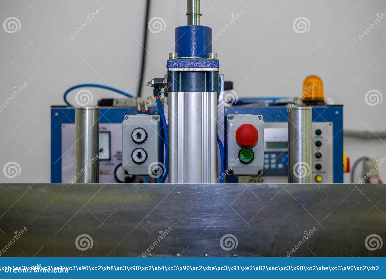 Control panel factory stock image. Image of industrial - 105451733