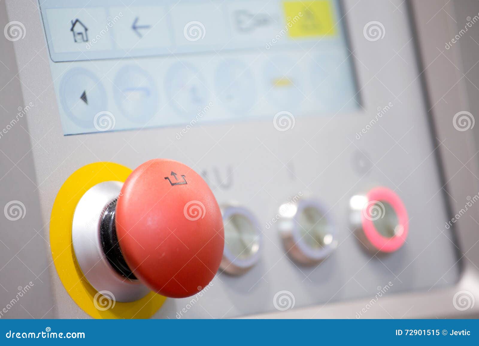 Control Panel in Food Industry Machine Stock Image - Image of industry ...
