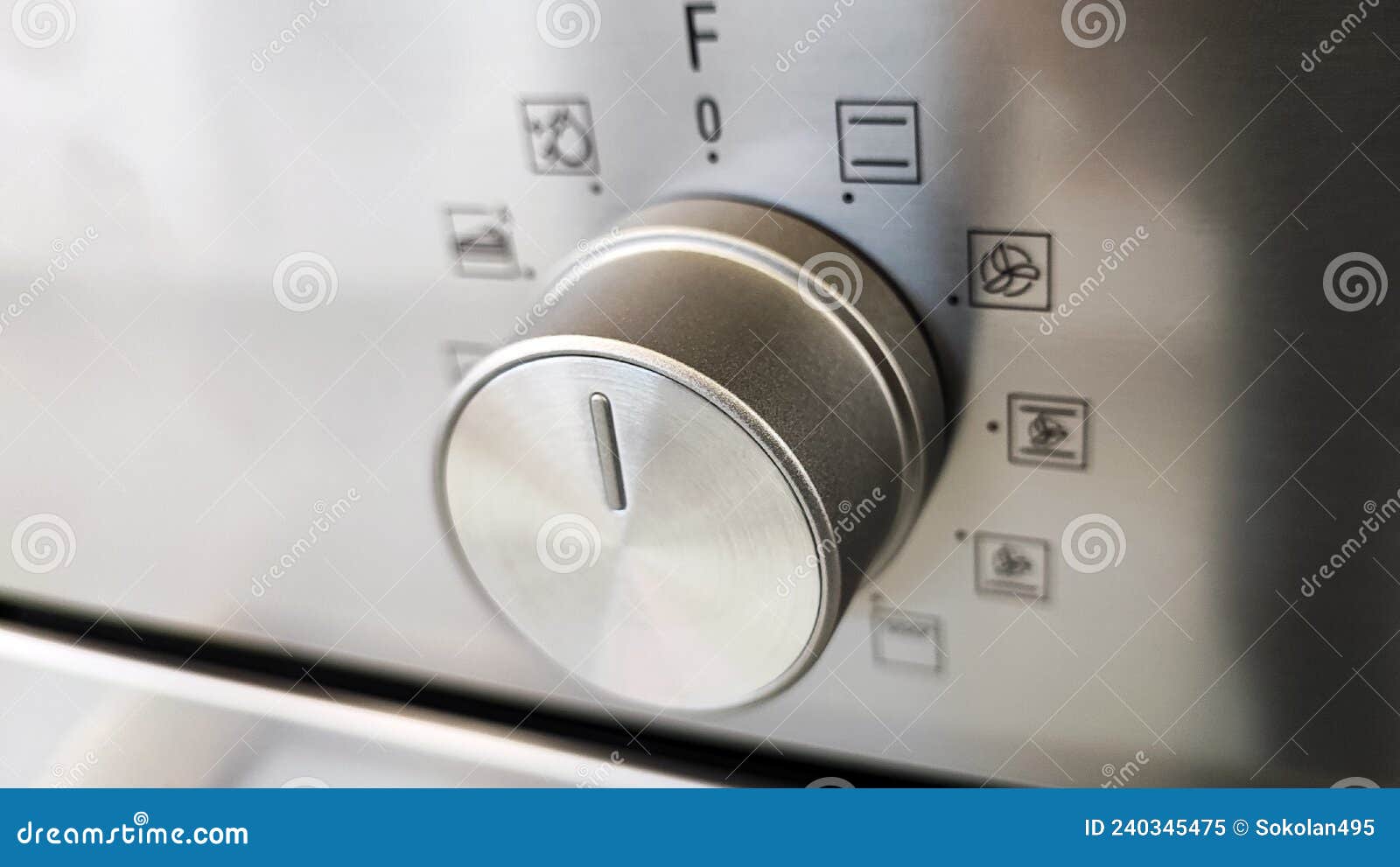 Control Panel for Household Appliances. Program Control Button Stock ...