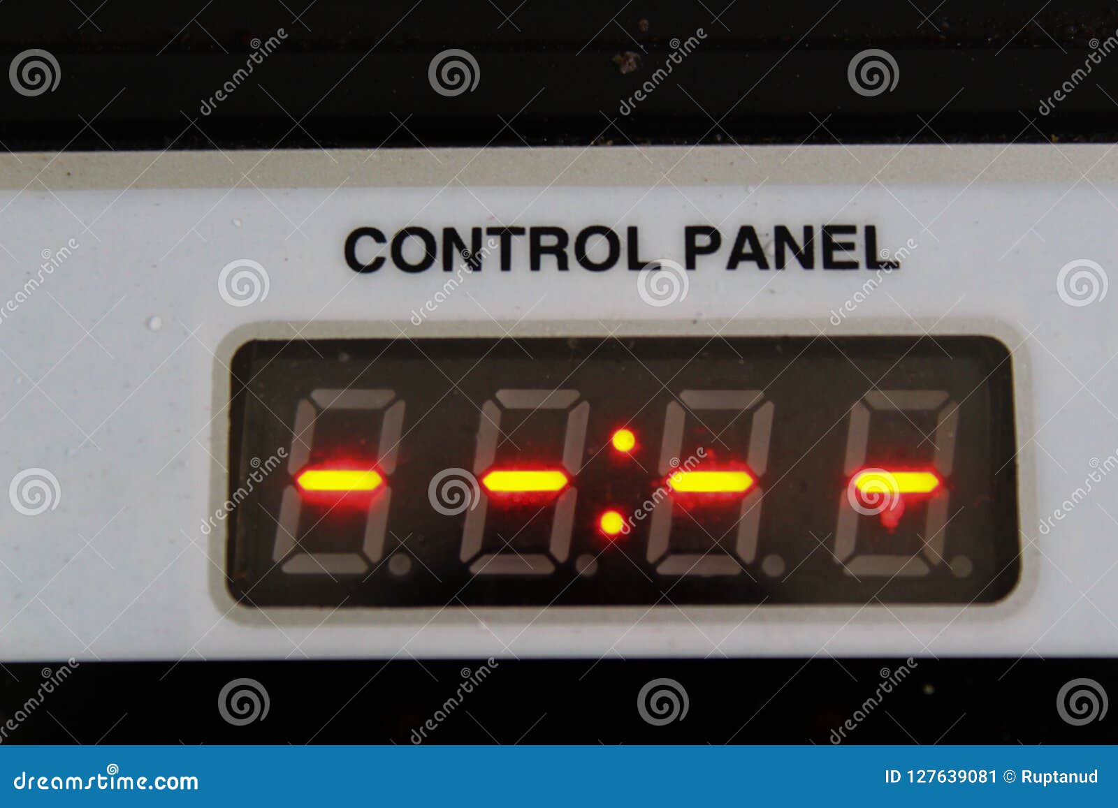 Control panel lights stock image. Image of display, digital - 127639081