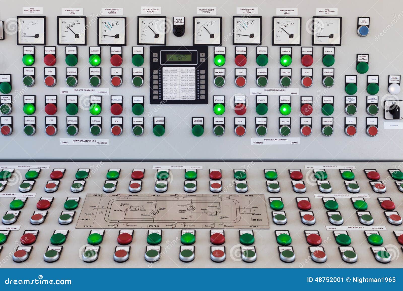 Control panel stock image. Image of equipment, connect - 48752001