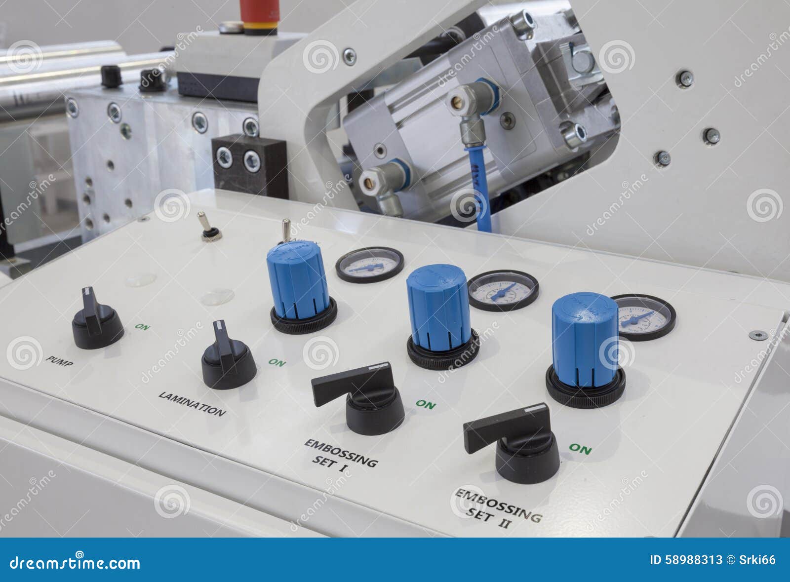 Control Panel stock image. Image of instrument, lights - 58988313