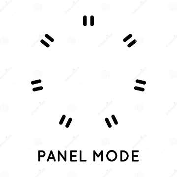 Control Panel Mode Icon. Power Indicator, Program Selection, Mode Value ...