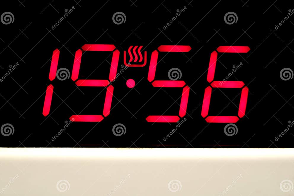 Control Panel of Modern White Kitchen Electric Stove Stock Photo ...