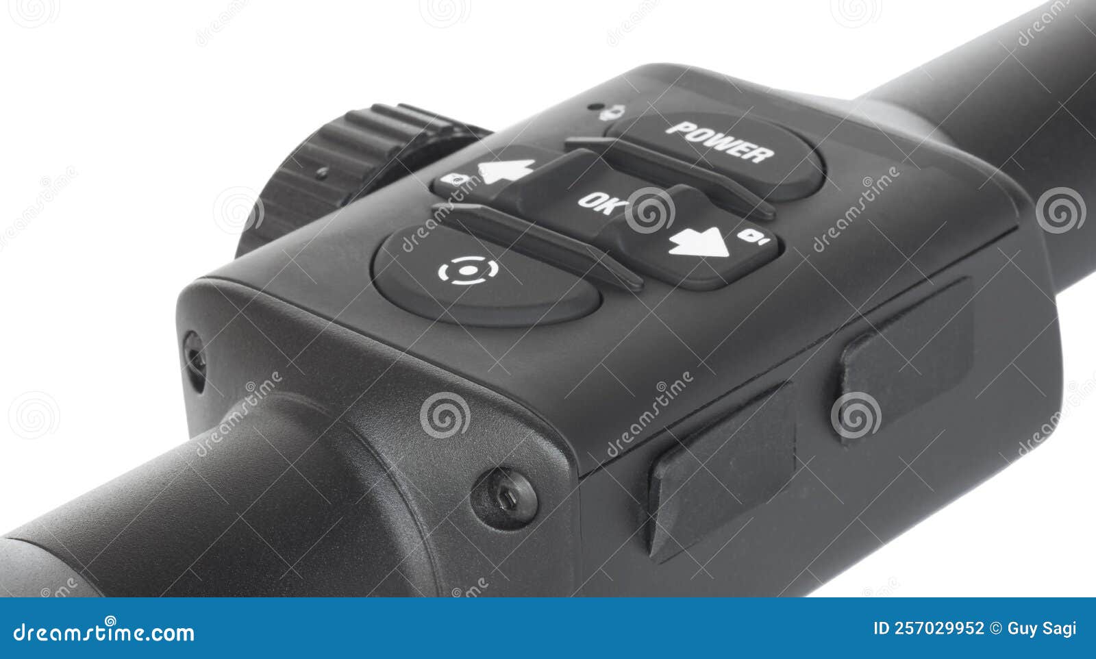 Control Panel for a Night Vision Rifle Sight Stock Photo - Image of ...