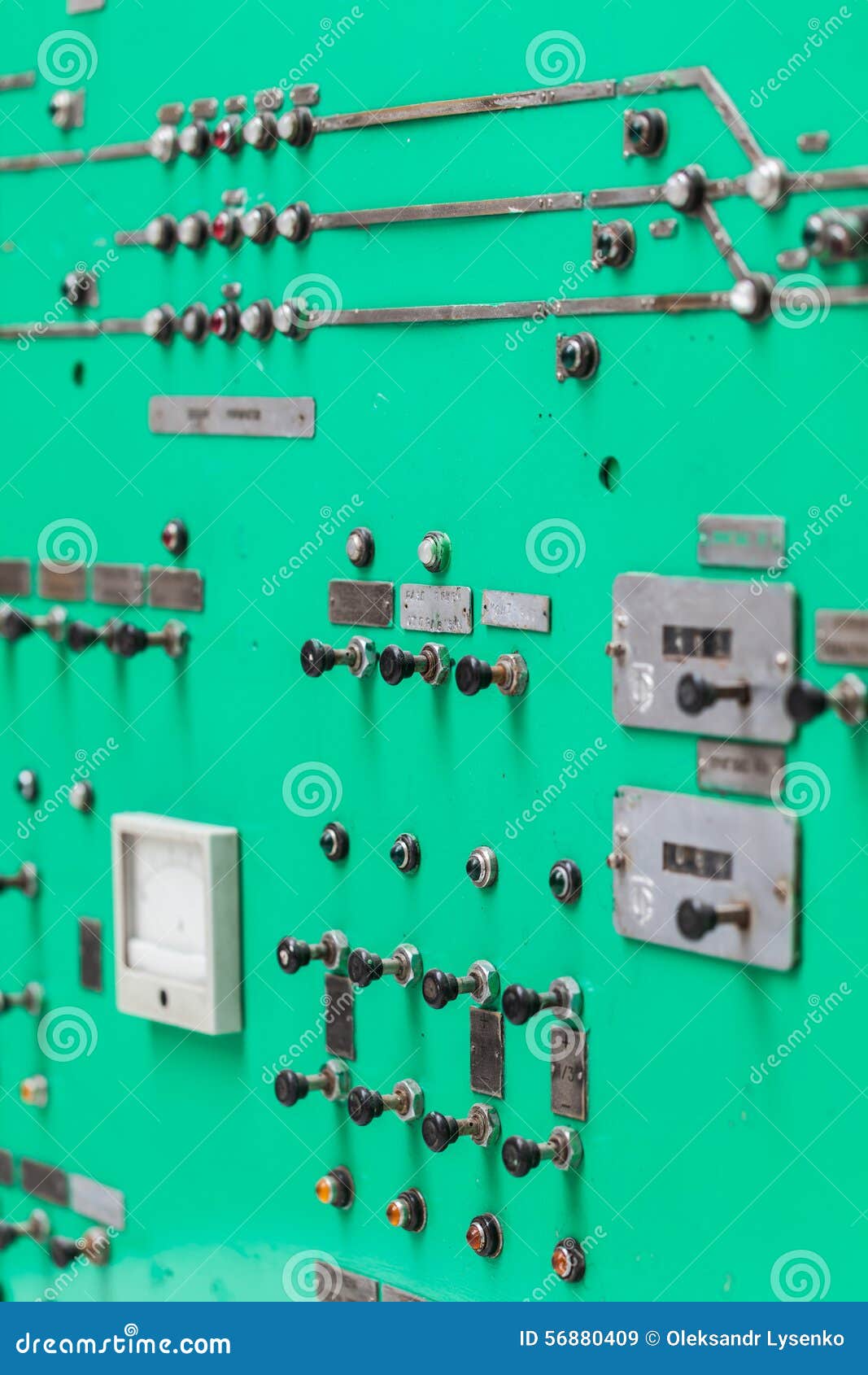 The control panel stock image. Image of electric, system - 56880409