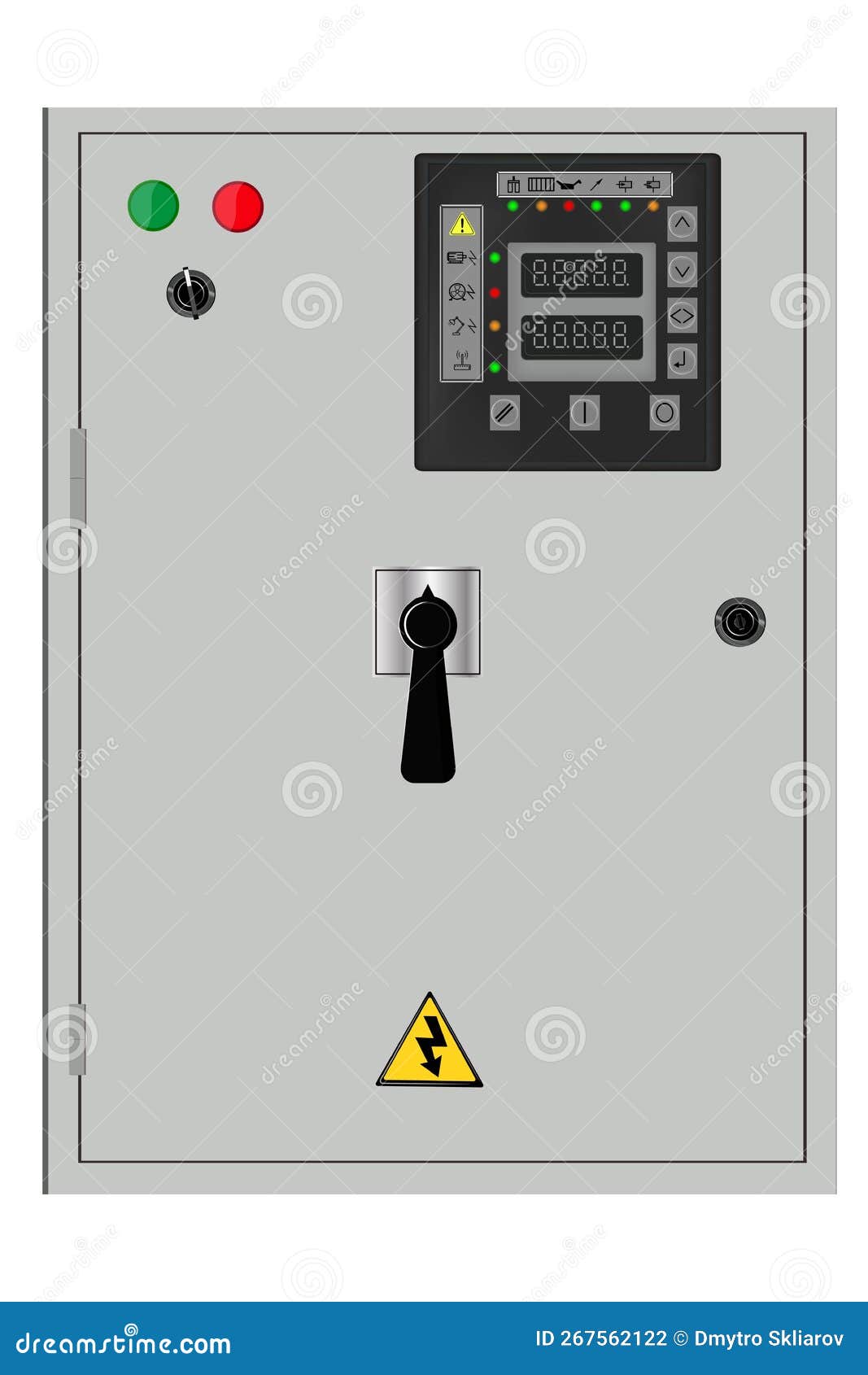 Control Panel. Production Control Panel and Control of Computer Devices ...