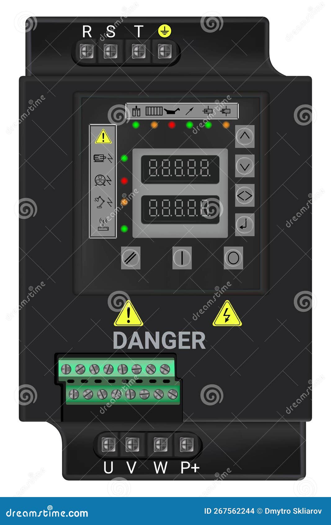 Control Panel. Production Control Panel And Control Of Computer Devices ...