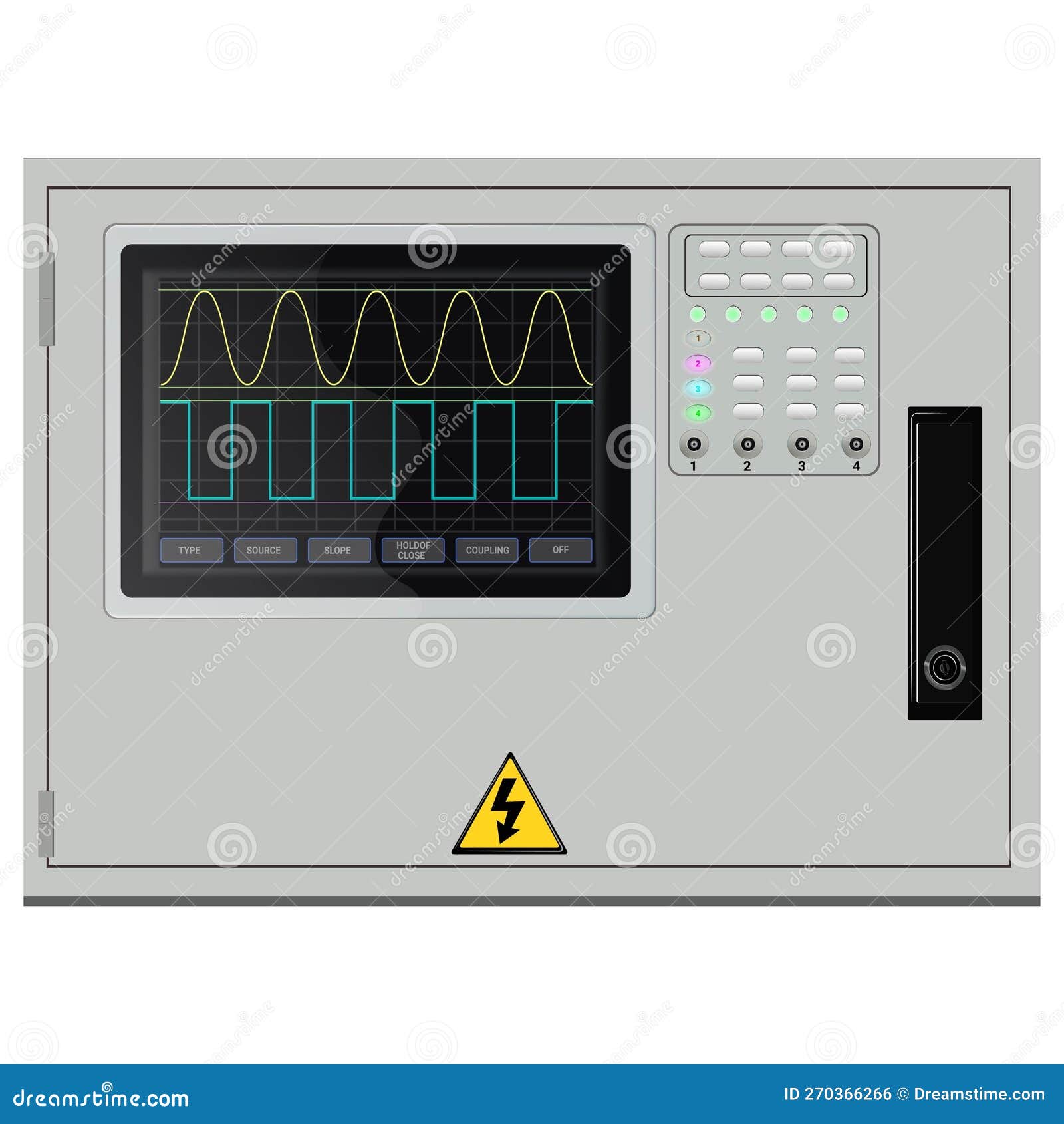 Control Panel. Production Control Panel And Control Of Computer Devices ...