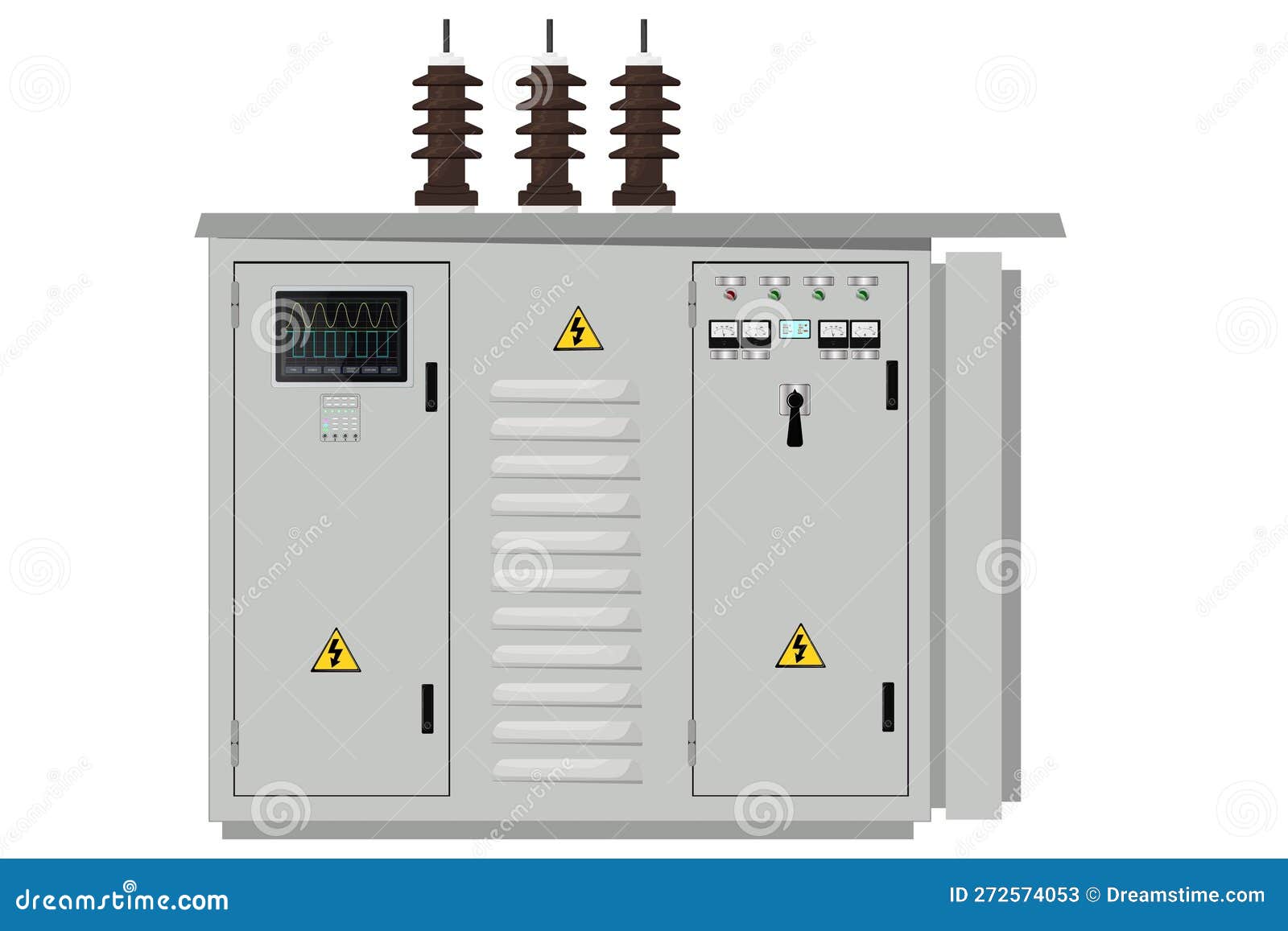 Control Panel. Production Control Panel And Control Of Computer Devices ...