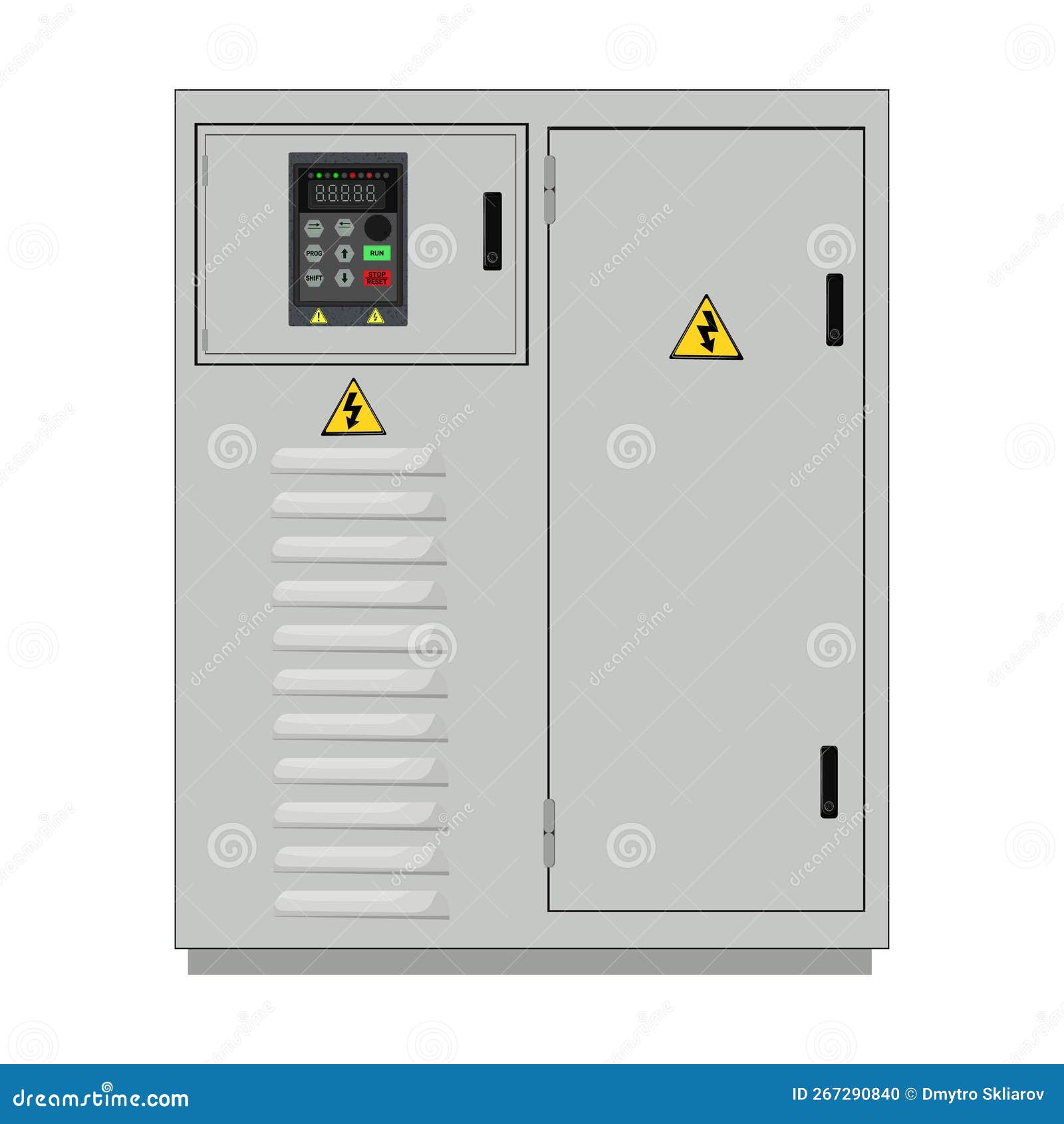 Control Panel. Production Control Panel and Control of Computer Devices ...